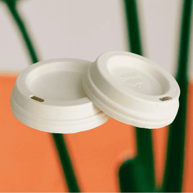 Just in. Meet our new sugarcane hot cup lids. | GREEN HOME